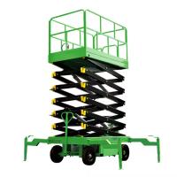 China Electric Hydraulic Scissor Lift Platform 4-18m Height with 300-2000kg Capacity for Industrial Aerial Work for sale