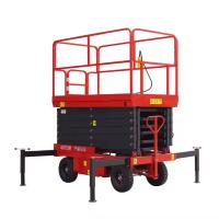 China Electric Hydraulic Scissor Lift Platform 4-18m Height with 300-2000kg Capacity for Industrial Aerial Work for sale