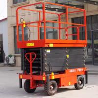 China Electric Hydraulic Scissor Lift Platform 4-18m Height with 300-2000kg Capacity for Industrial Aerial Work for sale