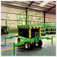 China Electric Hydraulic Scissor Lift Platform 4-18m Height with 300-2000kg Capacity for Industrial Aerial Work for sale