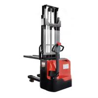 China 2 Ton Full Electric Stacker Walkie Pallet Forklift with 3500mm Lift Height and 1.0kW Motor for sale