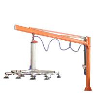China 300kg Jib Crane Vacuum Lifter for Sheet Metal and MDF Plate Lifting in Construction and Workshop Applications for sale