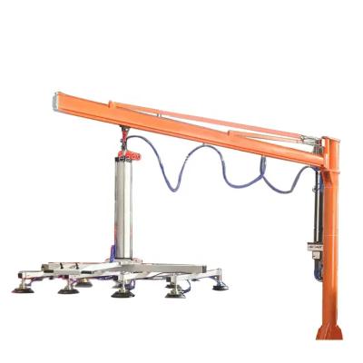China 300kg Jib Crane Vacuum Lifter for Sheet Metal and MDF Plate Lifting in Construction and Workshop Applications for sale