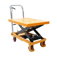 China 500kg Manual Hydraulic Scissor Lift Table with 280-900mm Height Range and CE Certification for Assembly Lines for sale