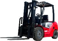 China Heavy Duty Diesel Forklift 3 Ton Capacity 3000kg Lifting Height 3000mm Xinchai Engine for sale