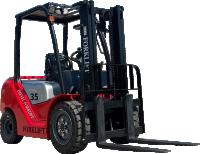 China Industrial Diesel Forklift 2.5 Ton 3 Ton 3.5 Ton Internal Combustion Forklift Truck for sale
