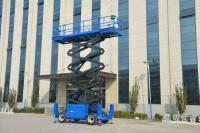 China 16m Hydraulic Diesel Self Propelled Scissor Lifting Platform 680kg Capacity Off-road Aerial Work for sale