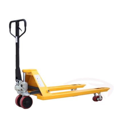 China Manual Hydraulic Pallet Jack 2-3 Ton 550mm Fork Width Hand Pallet Truck for sale