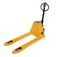 China 2 Ton 2000 Kg Electric Pallet Truck Battery Powered Forklift with 200 mm Lifting Height for sale
