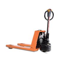China 2 Ton 2000 Kg Electric Pallet Truck Battery Powered Forklift with 200 mm Lifting Height for sale