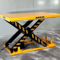 China Custom Electric Hydraulic Fixed Scissor Lift Platform 1000kg Capacity Stationary Cargo Lift for Factory for sale