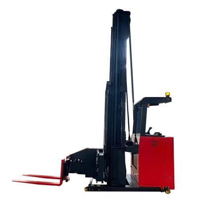 China 1000kg 3-Way Electric Pallet Stacker 7.5m Lift Height Lead Acid Battery CE Certified for sale