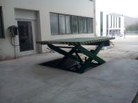 China Electric Hydraulic Scissor Dock Leveler Lift Table 1000kg 2000kg 4000kg Capacity Carbon Steel for sale