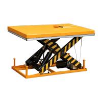China 3.5 Ton Fixed Electric Hydraulic Super Thin Scissor Lifting Platform 1000-4000mm Height CE for sale