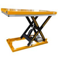 China 3.5 Ton Fixed Electric Hydraulic Super Thin Scissor Lifting Platform 1000-4000mm Height CE for sale