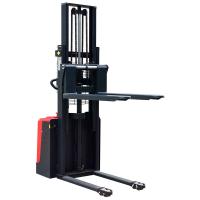 China 1.5T Electric Walkie Stacker 1500kg Capacity 3000mm Lifting Height All Terrain Pallet Truck for sale