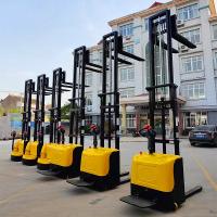 China Electric Pallet Stacker 1500kg 2000kg Capacity 3.5m Lift Fully Hydraulic Forklift CE for sale