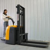 China Electric Hydraulic Pallet Stacker 1 Ton 2 Ton 3000kg Lifting Height Standing Type Forklift for sale