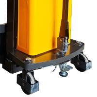 China Fully Electric Hydraulic Pallet Stacker 1.5 Ton Capacity 2500mm Lifting Height Warehouse Stacking Machine for sale