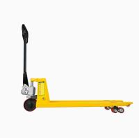 China Heavy Duty Manual Hydraulic Pallet Truck 2000kg 3000kg Hand Pallet Jack PU Wheels All-Terrain for sale