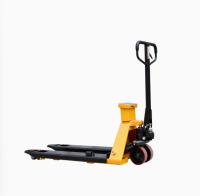 China Heavy Duty Manual Hydraulic Pallet Truck 2000kg 3000kg Hand Pallet Jack PU Wheels All-Terrain for sale