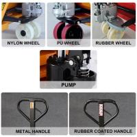 China 5 Ton Hydraulic Manual Pallet Truck 5000kg Capacity Heavy Duty Hand Pallet Jack for Warehouse for sale
