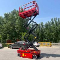 China Self-Propelled Hydraulic Scissor Lift Platform 12m 14m 16m Mobile Aerial Work for sale