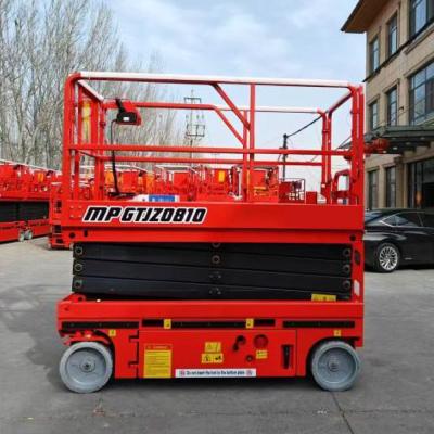 China Self-Propelled Hydraulic Scissor Lift Platform 12m 14m 16m Mobile Aerial Work for sale