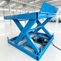 China Fixed Hydraulic Scissor Lift Platform 1000kg Capacity Electric Goods Elevator for Warehouse Loading for sale