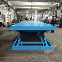 China Customized 2 Ton 4 Ton Fixed Electric Hydraulic Scissor Lifting Table Stable Performance Platform for sale