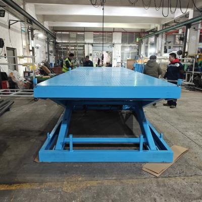 China Customized 2 Ton 4 Ton Fixed Electric Hydraulic Scissor Lifting Table Stable Performance Platform for sale