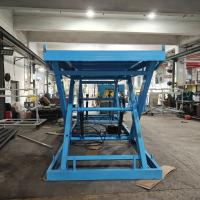 China Customized 2 Ton 4 Ton Fixed Electric Hydraulic Scissor Lifting Table Stable Performance Platform for sale