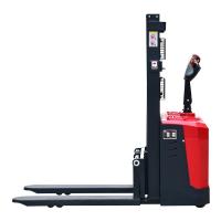 China Bestselling Full Electric Stacker 1500kg 2Ton 3M 4M 4.5M Battery Operated Pallet Stacker Indoor Stacking Handling for sale