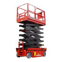 China 4M 6M 8M 10M 12M 14M Warehouse Electric 220V 380V Self Propelled Towable Scissor Lift Portable Aerial Work Platform Hydraulic Scissor Lifting Platforms for sale