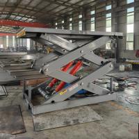 China 100-3000kg New Fixed Scissor Lifting Tables By Chinese Factory For Retail And Hotels 380V Steel Material Fixed Electric Hydraulic Scissor Lifting Platforms for sale