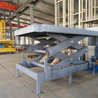 China Customized 4000kg Stationary Electric Hydraulic Scissor Hoist Effective Car Lifting Platforms 4t Fixed Electric Scissor Lifting Capacity Stainless Steel 4m Platform Height for sale