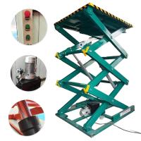 China Professional 1000kg 2000kg 3000kg Capacity Stationary Scissor Lifting Platforms Electric Hydraulic Stationary Electric Scissor Lift Car Lift Tables for sale