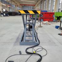 China Customized 500kg 1000kg 2000kg Load Fixed Hydraulic Scissor Lifting Platforms With Electric-Powered System Unloading Tables Fixed Hydraulic Scissor Steel Lifting Platforms for sale