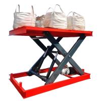 China Factory Price Electric Hydraulic Platforms 1000kg 3000kg 5000kg Vertical Stationary Fixed Electric Hydraulic Scissor Lifting Tables Cargo Lifting Platform for sale