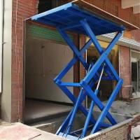 China Factory Price Electric Hydraulic Platforms 1000kg 3000kg 5000kg Vertical Stationary Fixed Electric Hydraulic Scissor Lifting Tables Cargo Lifting Platform for sale