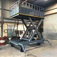 China Factory Price Electric Hydraulic Platforms 1000kg 3000kg 5000kg Vertical Stationary Fixed Electric Hydraulic Scissor Lifting Tables Cargo Lifting Platform for sale