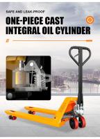 China AC/DC Pump 1 Ton 3T Hand Operated Forklift Hydraulic Manual Jacks Pallet Hand Pallet Trucks for sale