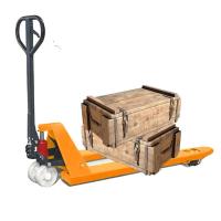 China 3 Ton Capacity Forklift Manual Handling Trolley 5000kg Hand Pallet Jacks Hydraulic Hand Jack Pallet Trucks for sale