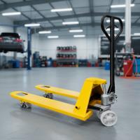 China 3 Ton Capacity Forklift Manual Handling Trolley 5000kg Hand Pallet Jacks Hydraulic Hand Jack Pallet Trucks for sale
