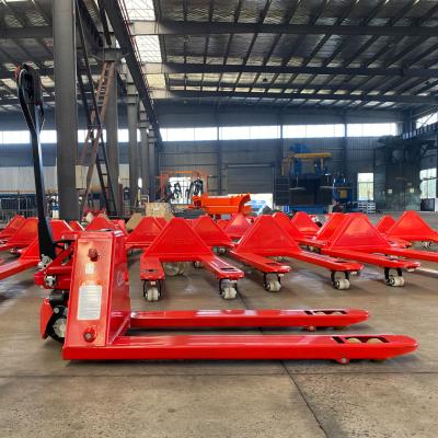 China 2ton 3000kg Heavy Duty Hydraulic Hand Pallet Trucks Support Customization Nylon/PU Wheel Seek Agents Manual Hydraulic Pallet Jacks for sale