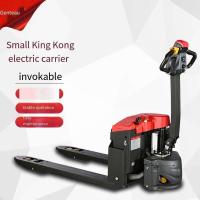 China CE Electric Pallet Jack 1.5ton 2ton Electric Pallet Truck Battery Pallet Jack Portable Forklift Sales for sale