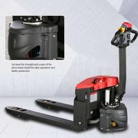 China CE Electric Pallet Jack 1.5ton 2ton Electric Pallet Truck Battery Pallet Jack Portable Forklift Sales for sale