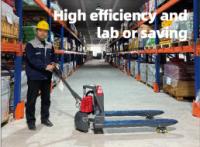 China 1500KG 2000KG New Portable Hydraulic Electric Forklift Hand Pallet Truck Jacks 24V Motor Electric Pallet Jack Workshop CE Approved for sale