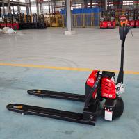 China 1500KG 2000KG New Portable Hydraulic Electric Forklift Hand Pallet Truck Jacks 24V Motor Electric Pallet Jack Workshop CE Approved for sale