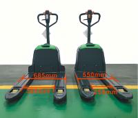 China 1500KG 2000KG New Portable Hydraulic Electric Forklift Hand Pallet Truck Jacks 24V Motor Electric Pallet Jack Workshop CE Approved for sale